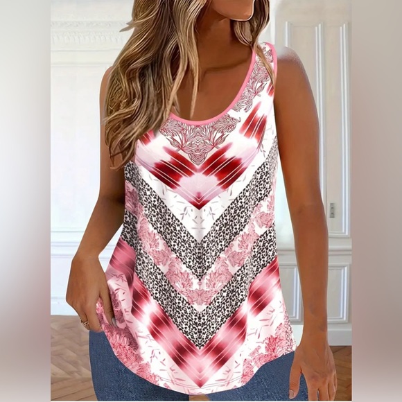 Tops | 724 2x Plus Size Sleeveless Summer Tank Top Shirt | Poshmark